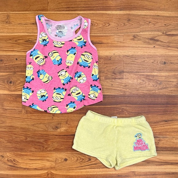 Minions | Pajamas | Kids Minions The Rise Of Gru Pajama Set Size Xs ...